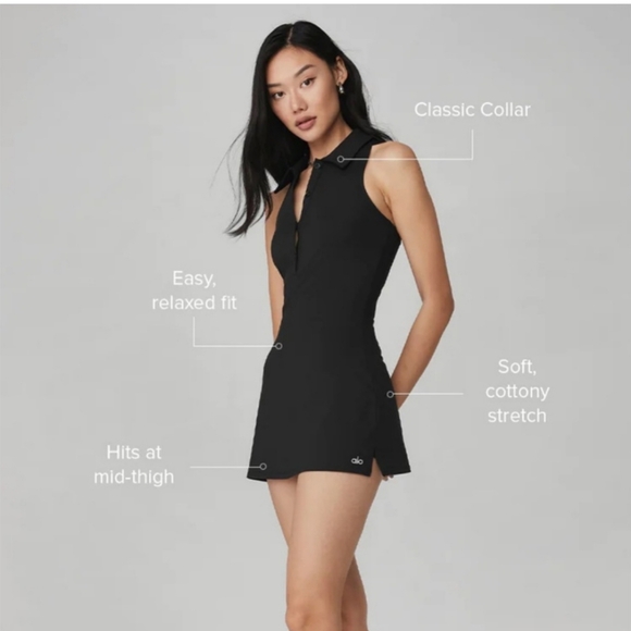ALO Yoga | Dresses | Alo Charmed Tennis Court Dress | Poshmark